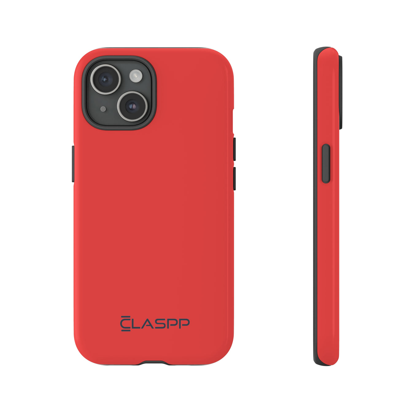 Scarlet Red | Hardshell Dual Layer Phone Case – CLASPP
